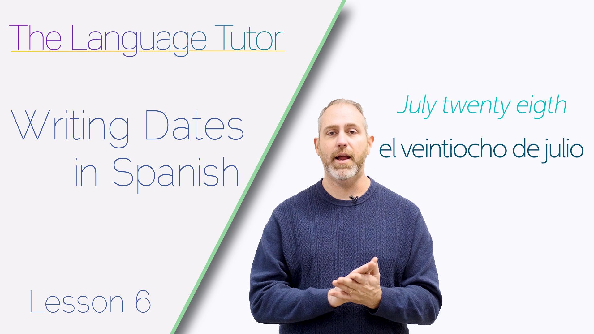 The Language Tutor - English to Spanish